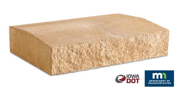 DOT Approved Retaining Wall Caps | Rochester Concrete Products
