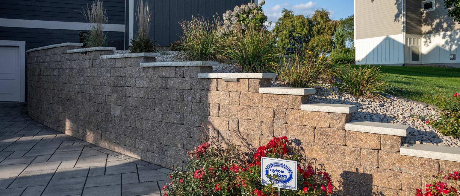 Your Guide to Using and Choosing Retaining Wall Caps | Rochester ...